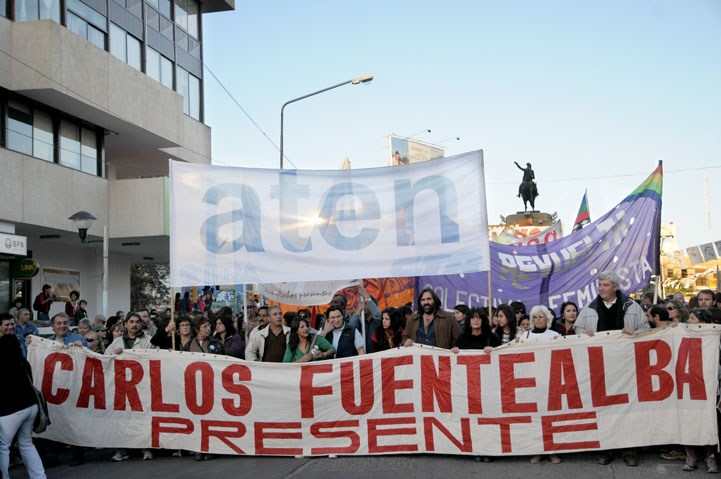 Fuentealba marcha – Antena Libre FM 89.1 Mhz
